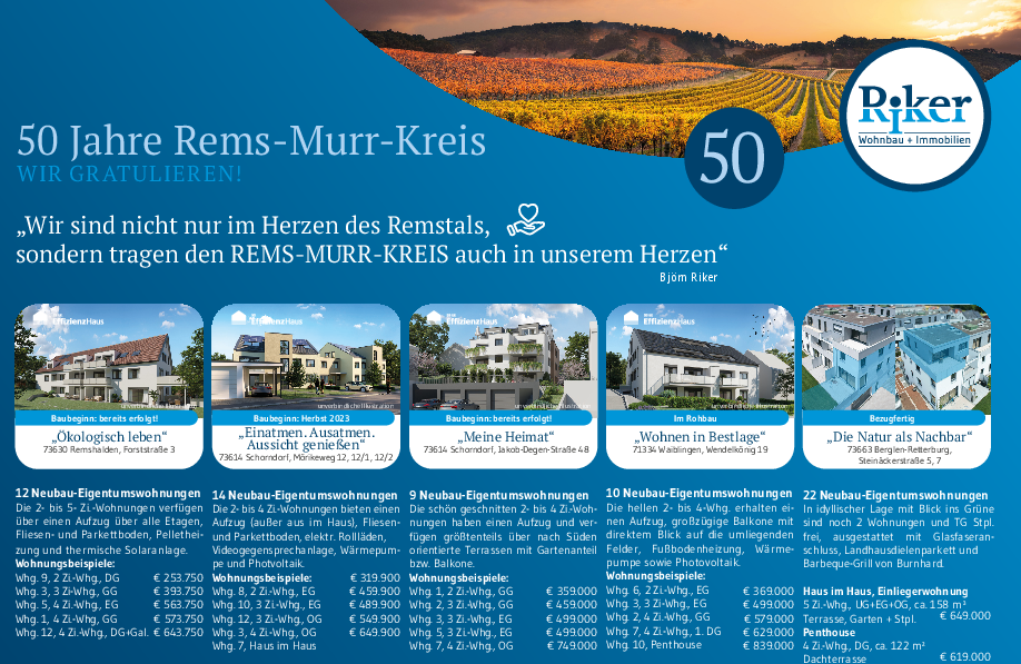 50 Jahre Rems-Murr-Kreis
